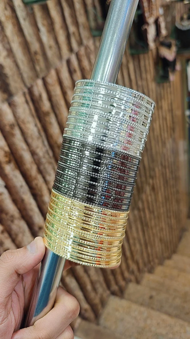 METALLIC STEEL COMBO - Bangles King
